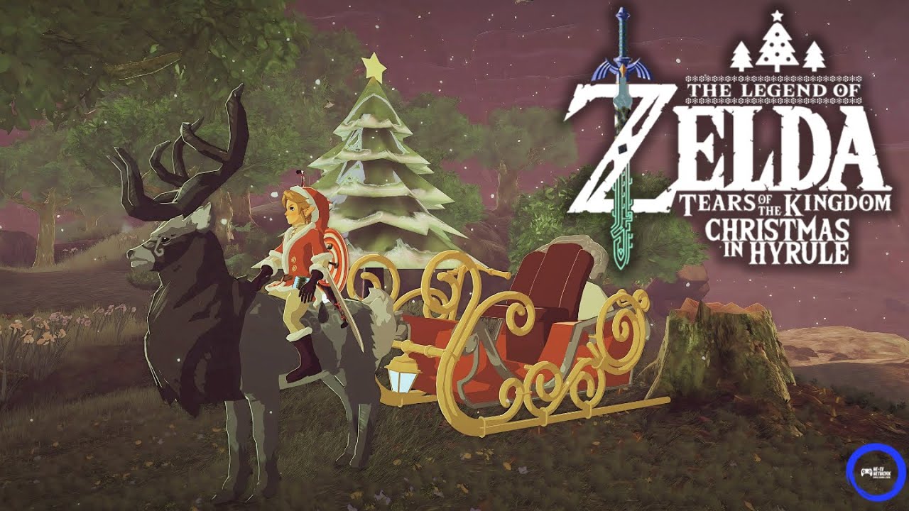 New! Christmas in Hyrule! Tears of the Kingdom Legend of Zelda ...