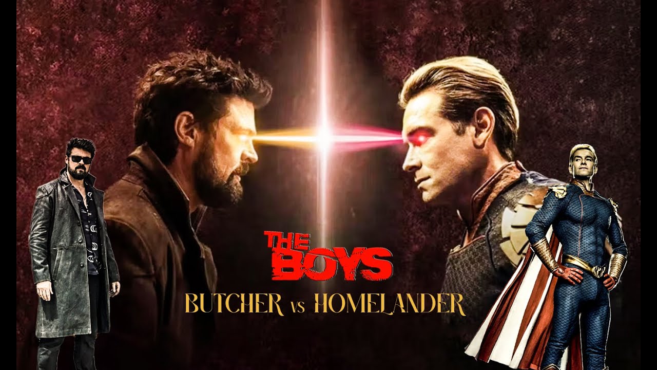The Boyz Billy Butcher Vs Homelander 4K 60FPS #wwe #homelander #butcher ...
