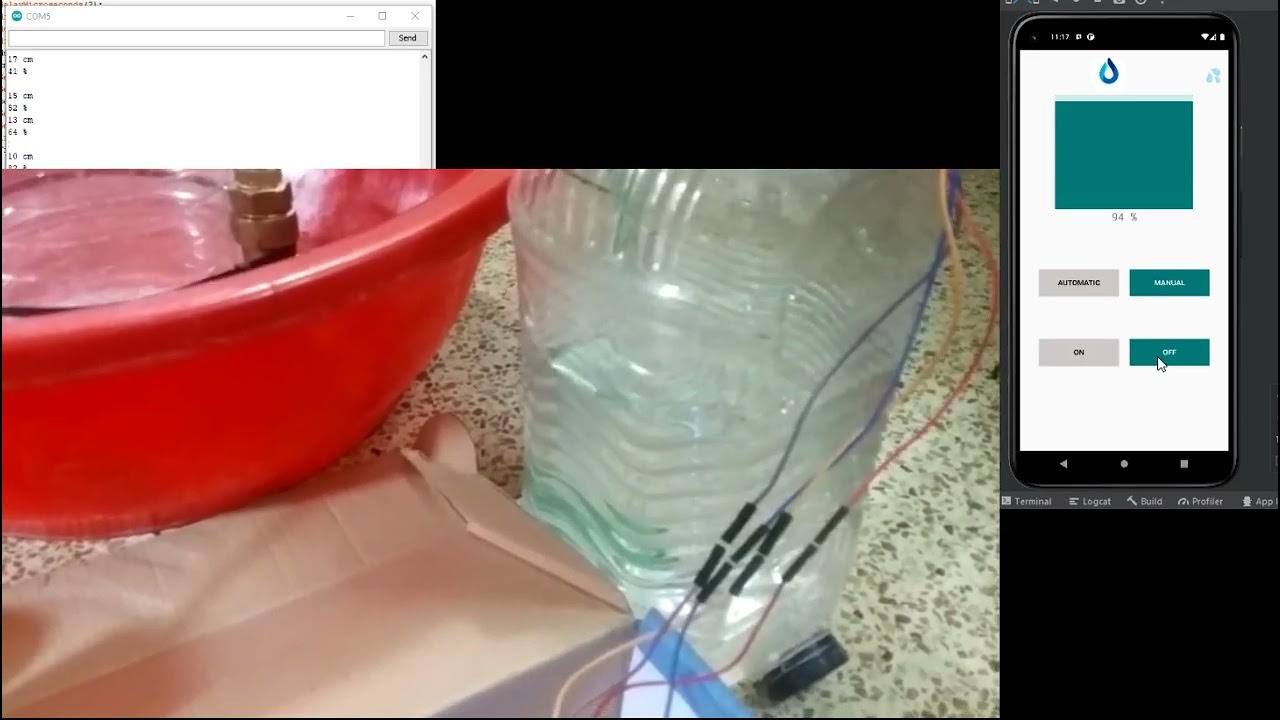 project demo: IoT- based Home water tank Monitor and management system ...