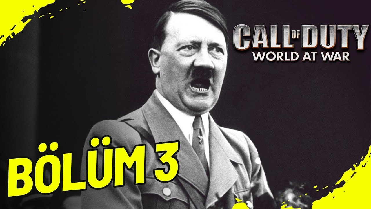 HİTLER BİZ GELİYORUZ !! | Call of Duty World at War Türkçe Bölüm 3 ...