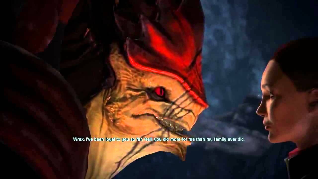Talking Wrex Down the Paragade Way - Mass Effect 1 (with commentary ...