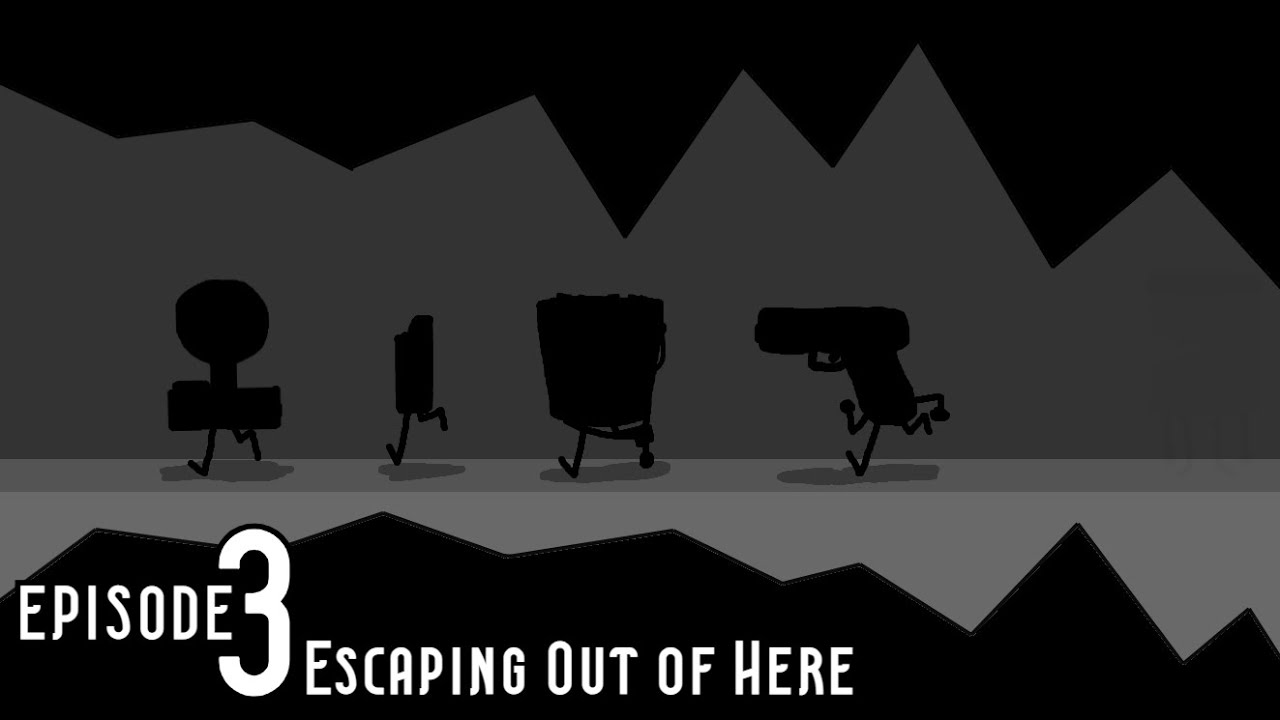 Another Really Stupid Object Show | 3 | Escaping Out of Here - YouTube