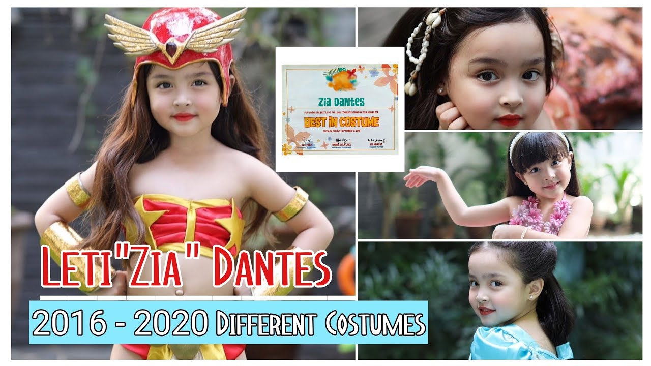 ZIA DANTES COSTUME COMPILATION - YouTube