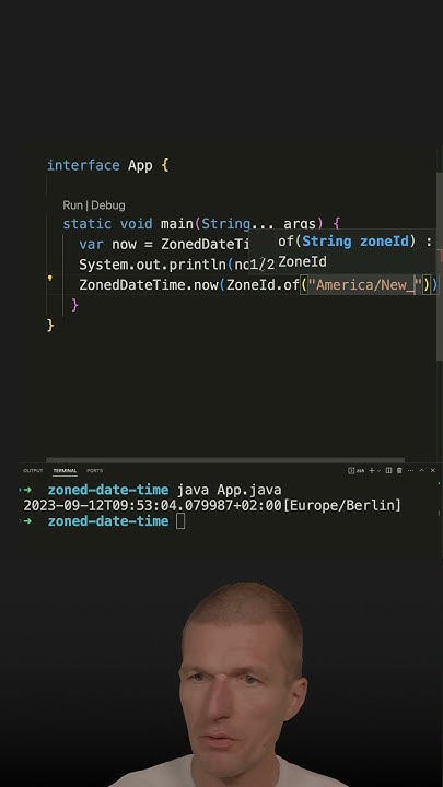 How To Build a World Clock with ZonedDateTime #java #shorts #coding # ...