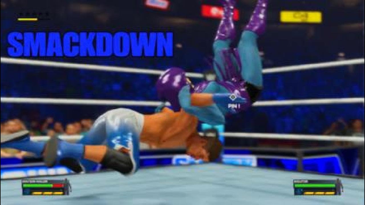 WWE 2K23 SMACKDOWN SKELETON SAVE CARMELO HAYES FROM A TOWN DOWN UNDER ...