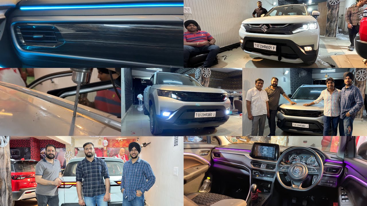 Brezza Modified 2023 | Monster Grill लग वाओ Looks पाओ | Brezza ...