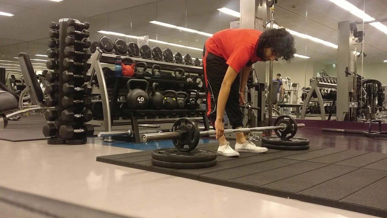 SL 5x5 Wrkt 5 [A] - Barbell Row @ 30 kg Set 4 - YouTube