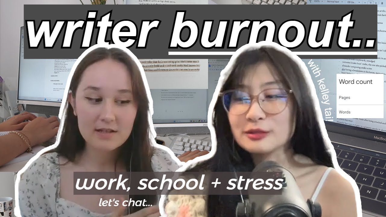 why are writers so STRESSED? how to overcome writing burnout ˚🙇🏻‍♀️+ 4 ...