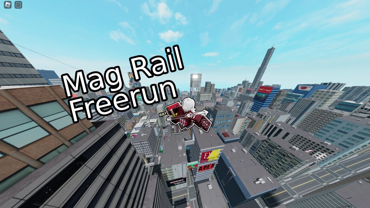 Mag Rail Freerun | Roblox Parkour - YouTube