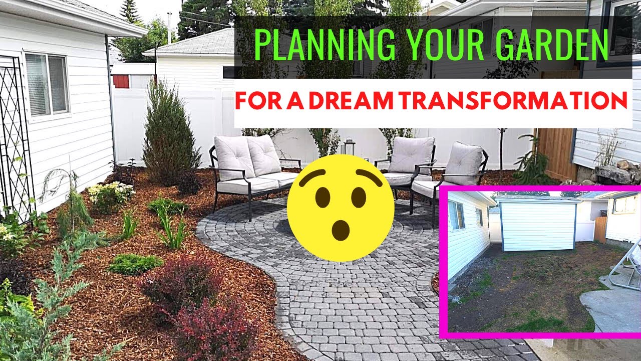 TRANSFORM a Backyard Patio Using 5 TIPS | Yard Planning Part 2 - YouTube