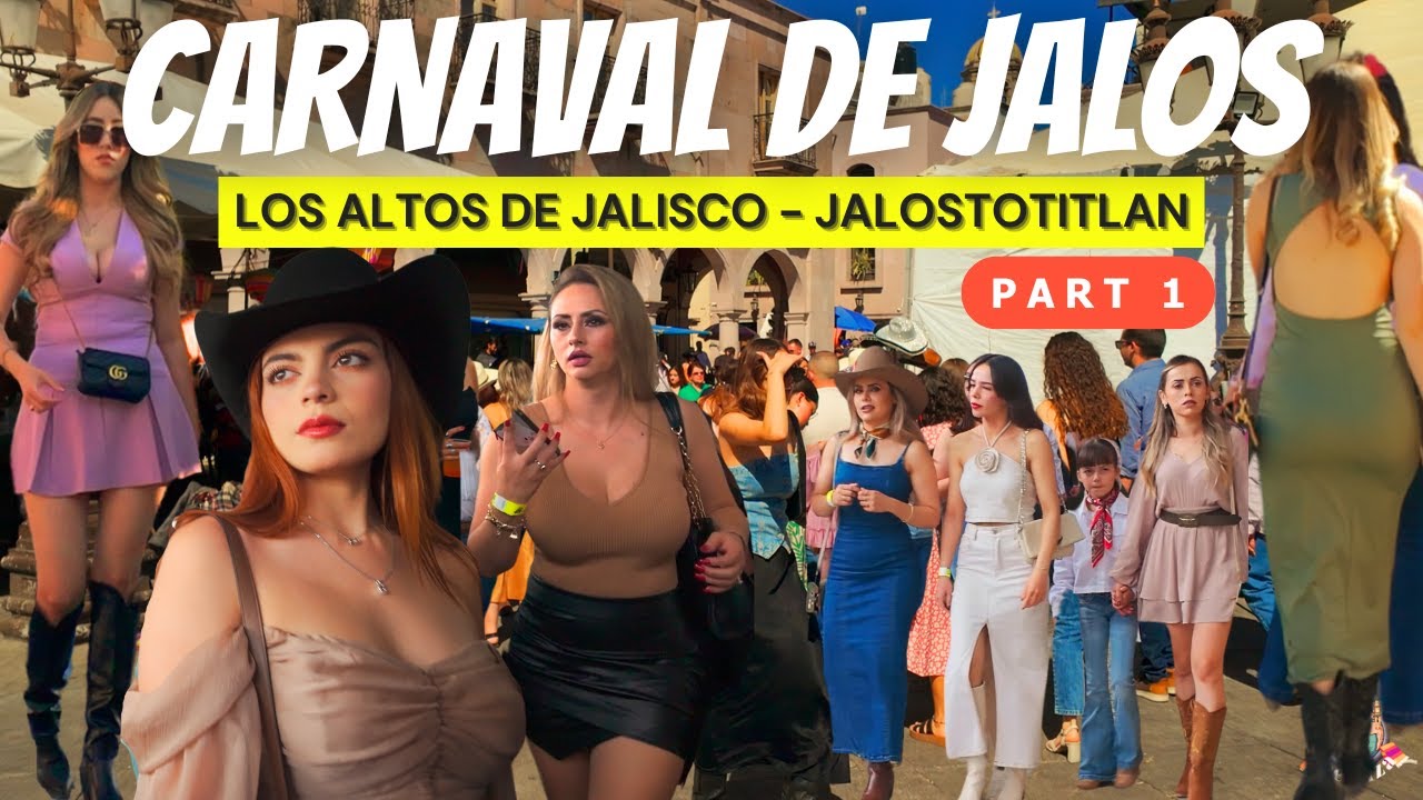 🇲🇽 Las MUJERES MÁS HERMOSAS💃en el CARNAVAL de JALOS 2025 🎭🎉 ALTOS DE JALISCO | JALOSTOTITLAN ...