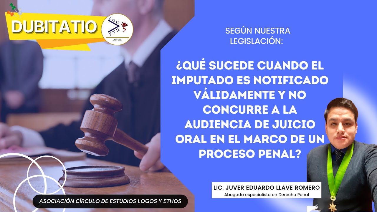 ¿Qué sucede cuando el imputado no concurre a la audiencia de juicio ...
