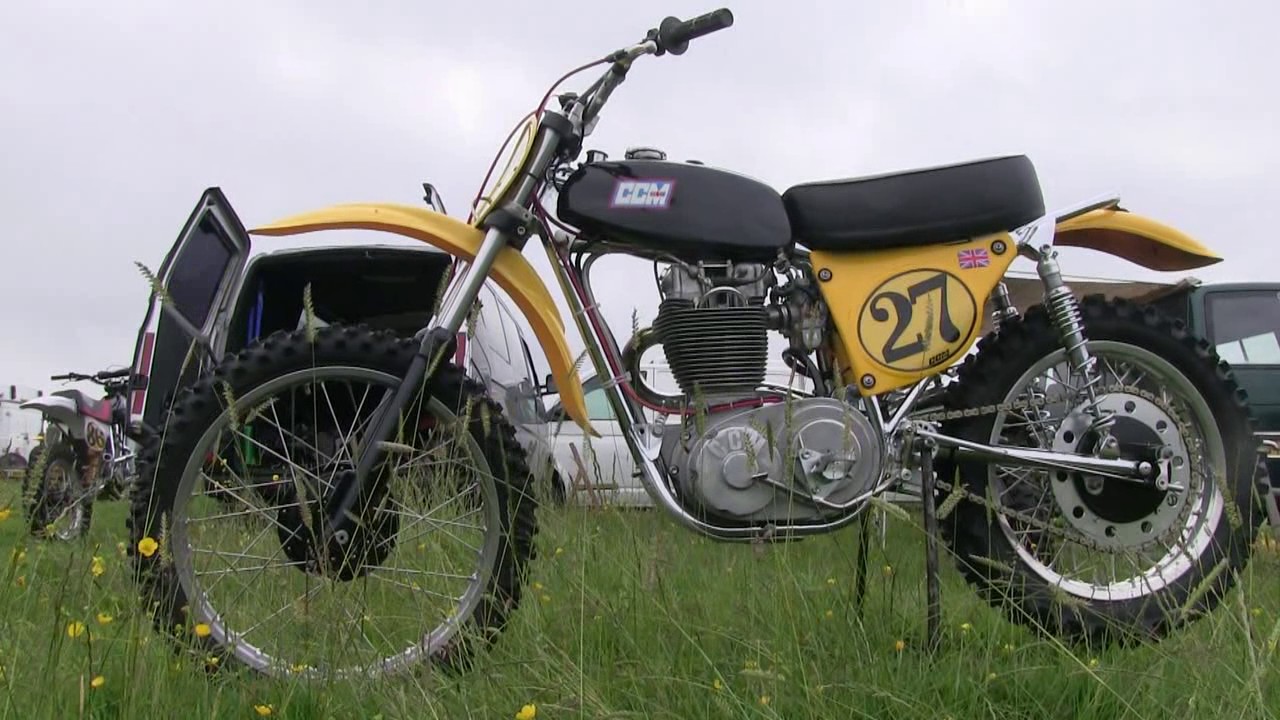 "Clews Classics" More Classic CCM Dirt Bikes - YouTube