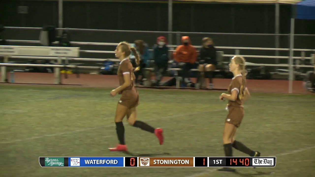 ECC girls' soccer final highlights: Stonington 1, Waterford 0 - YouTube