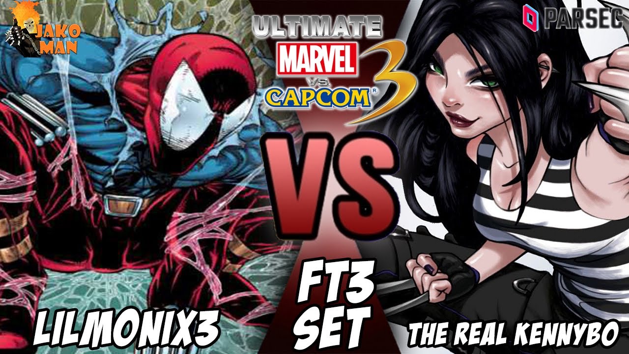 UMVC3 Parsec FT3 Set - lilmonix3 VS The Real Kennybo - YouTube