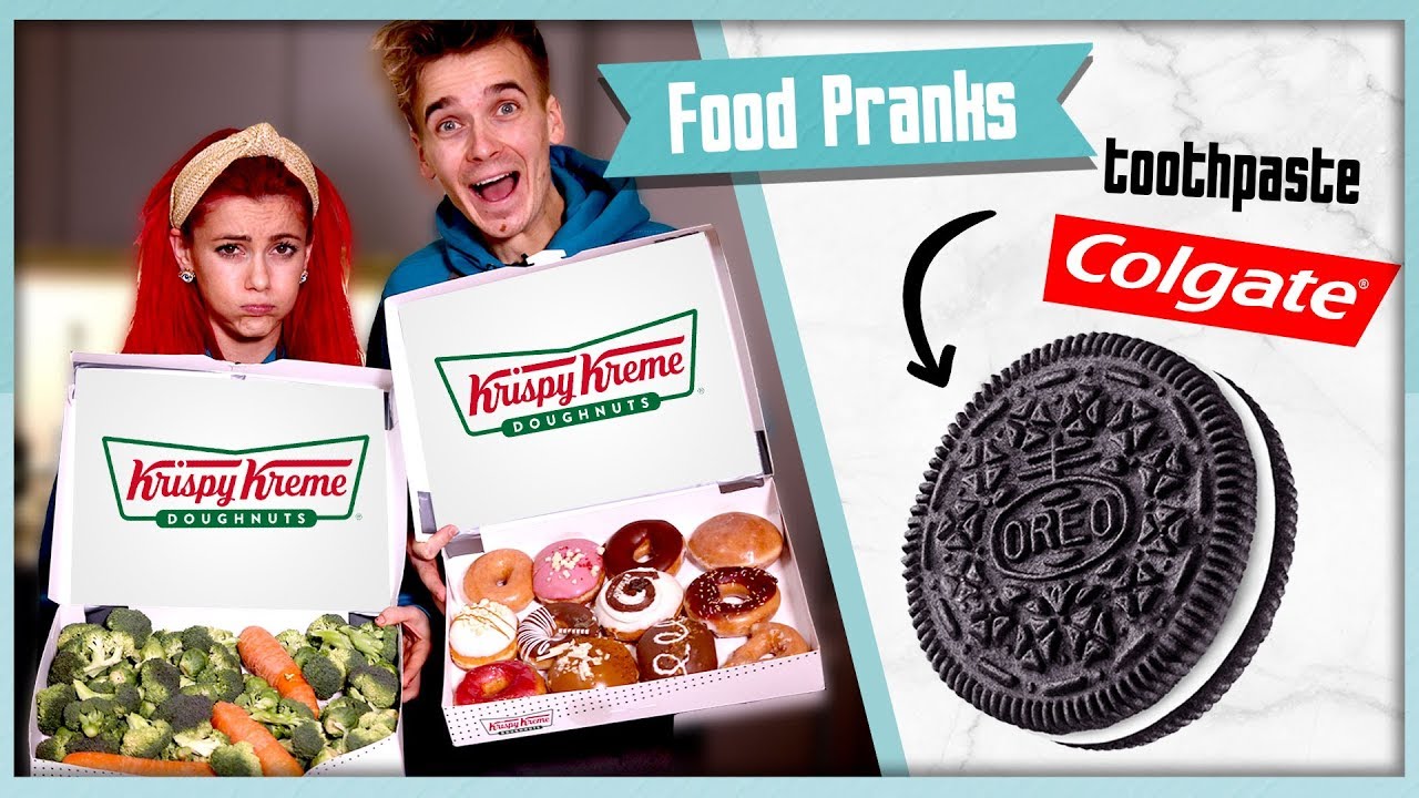 TRYING THE BEST FOOD PRANKS - YouTube