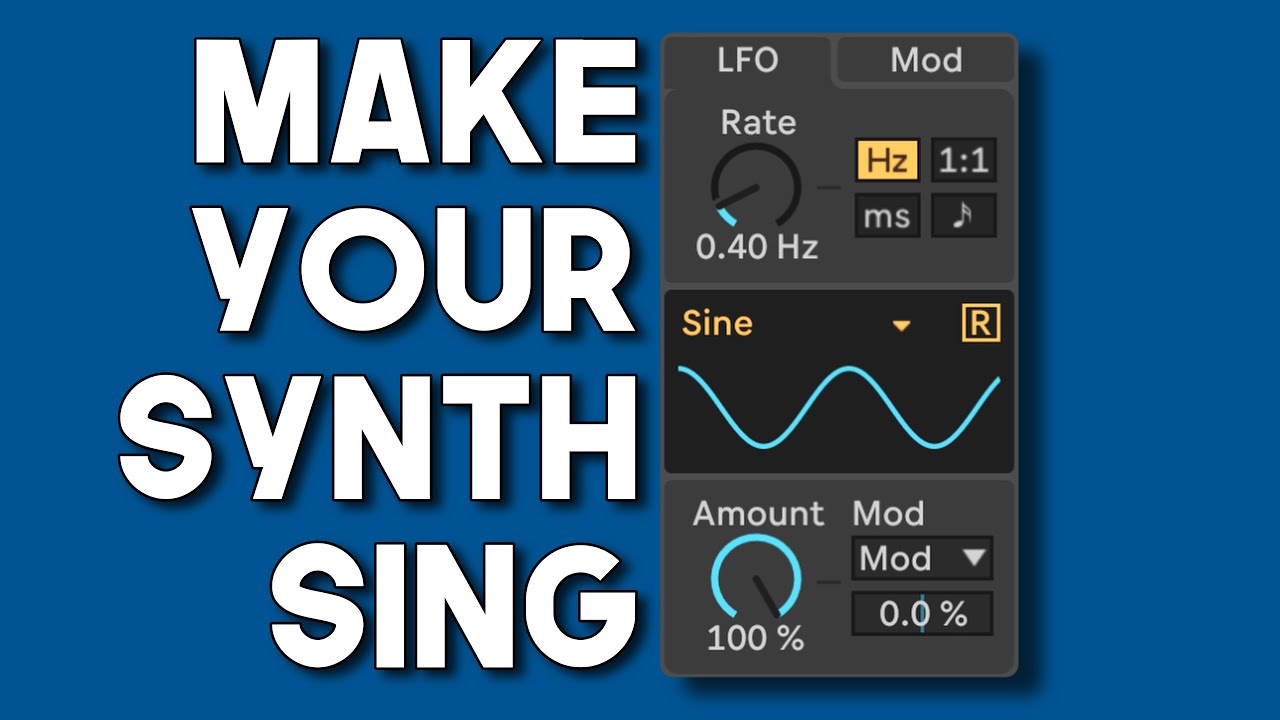 Make Your Synth Sing - YouTube