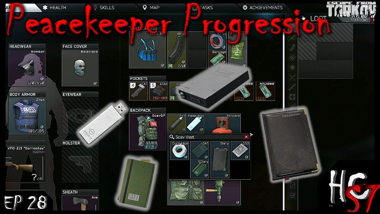 Escape From Tarkov Peacekeeper Quest Guide 123 Ger
