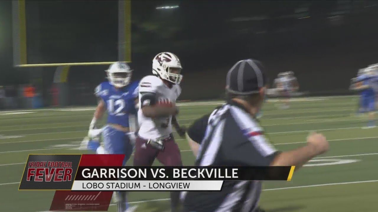 Garrison beats Beckville 42-28 - YouTube