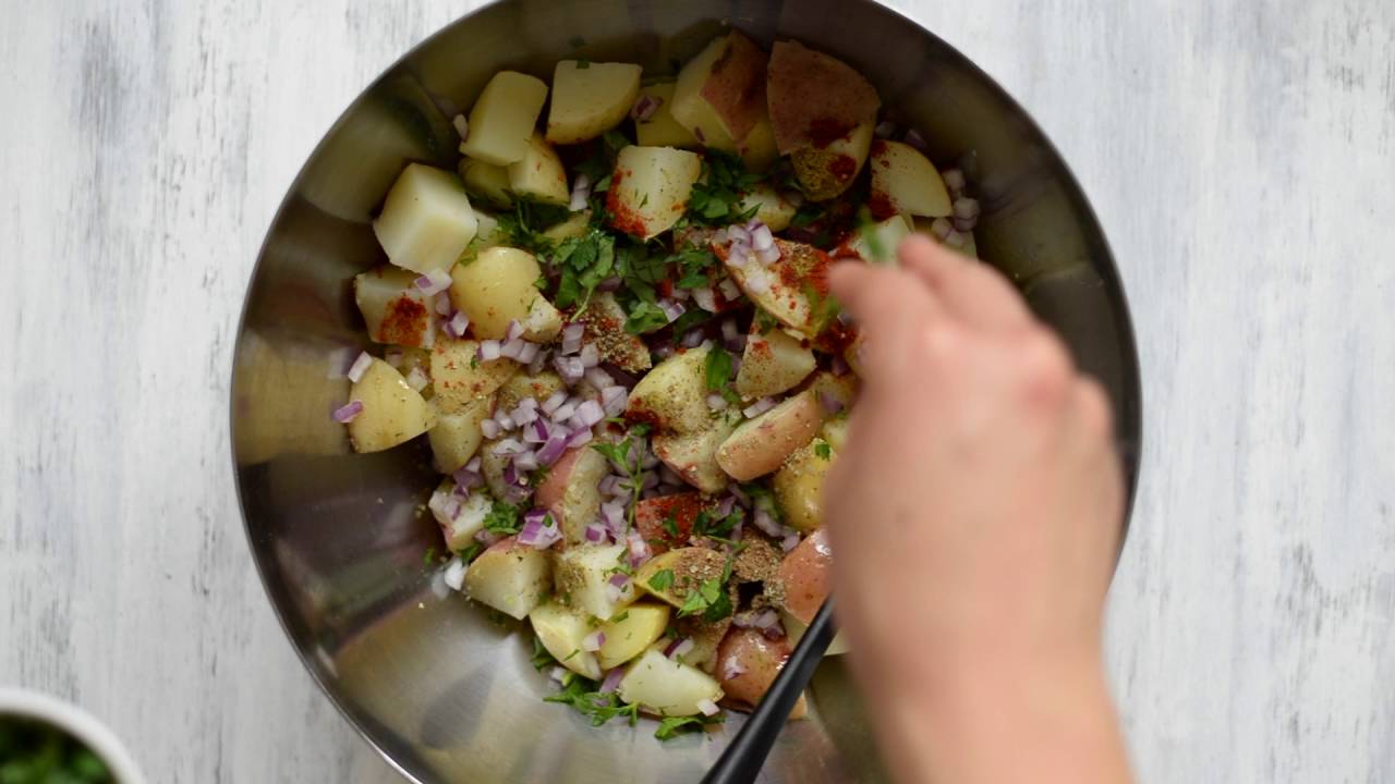 Middle Eastern Idaho® Potato Salad - YouTube