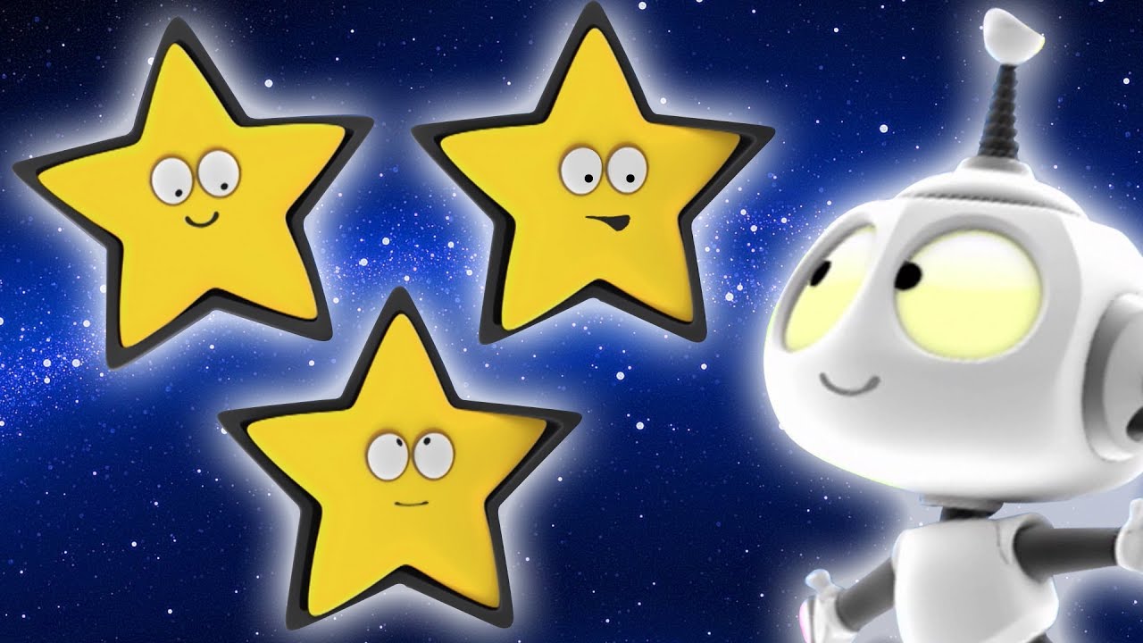 Rob the Robot's NightLight Fun | Learning with Animated Cartoons - YouTube