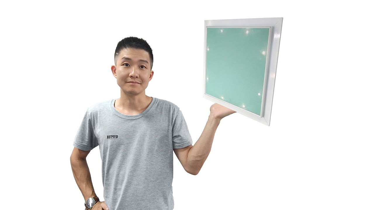 Screw putty access panel - YouTube