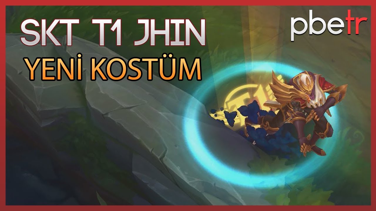 SKT T1 Jhin (Yeni Kostüm) League of Legends - YouTube