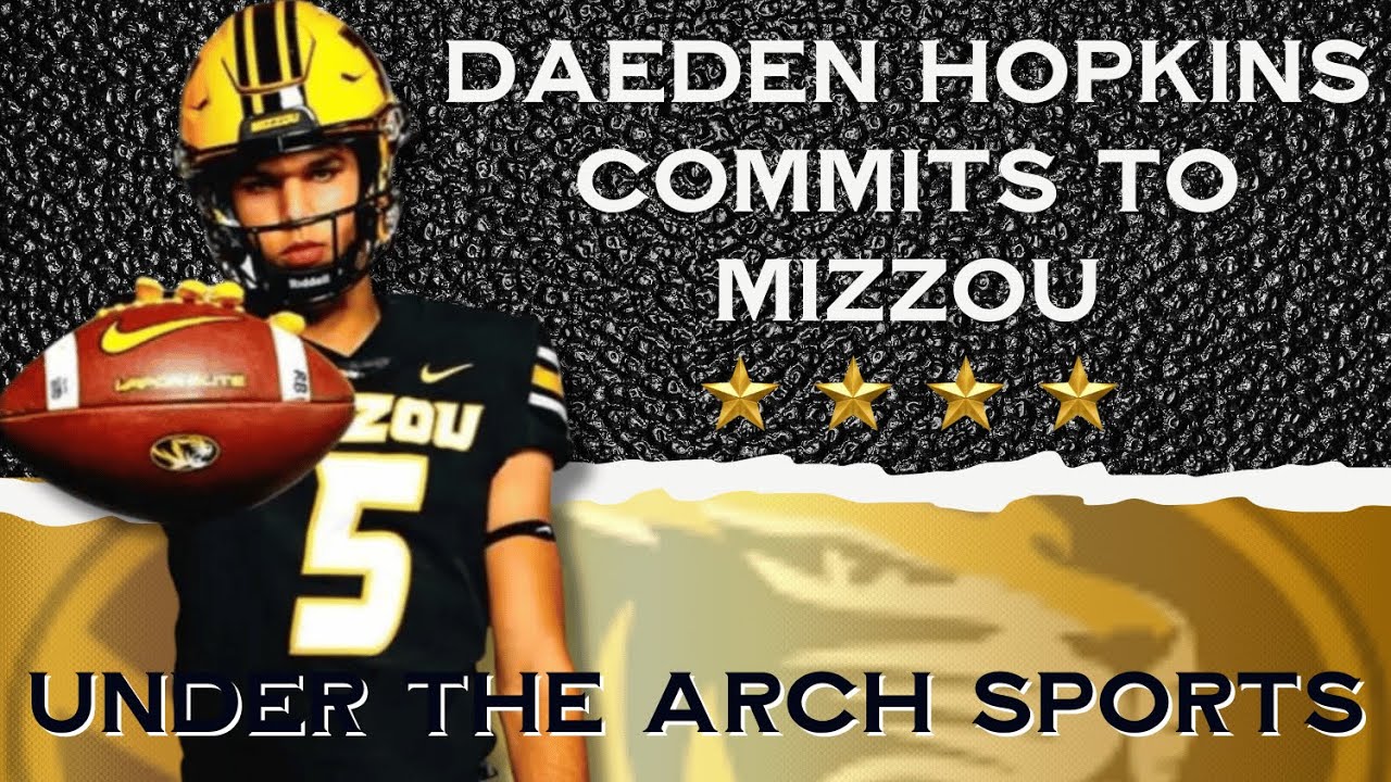 ANALYSIS: Daeden Hopkins Commits to Mizzou - YouTube
