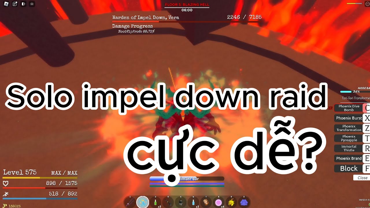 Solo impel down raid | GPO - YouTube