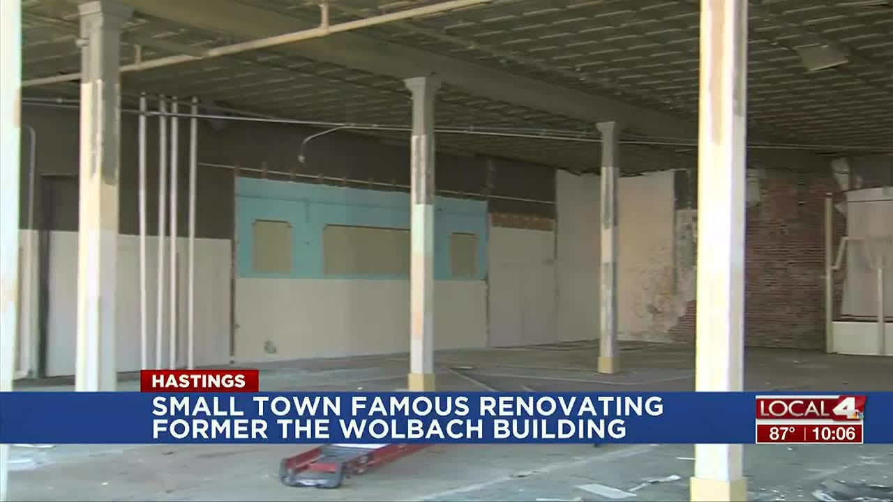 Small Town Famous renovating the former Wolbach building - YouTube