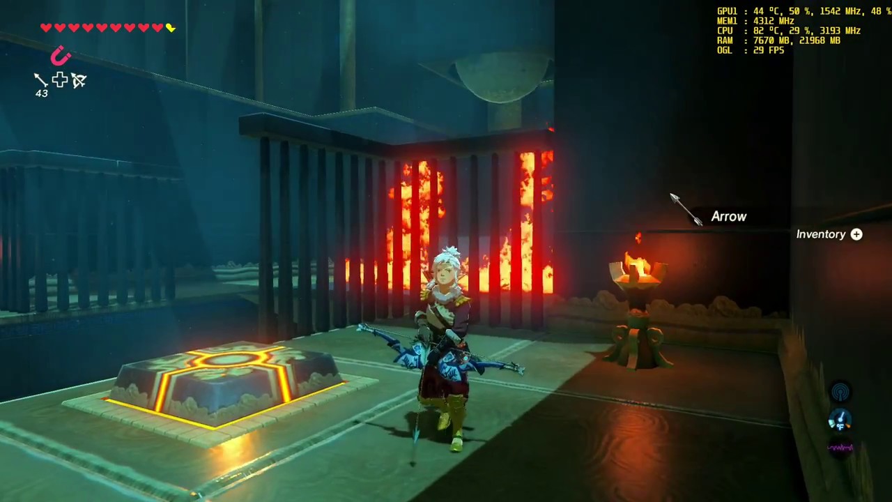 Zelda BOTW Kaam Ya'tak Shrine without Motion Controls + all chest - YouTube