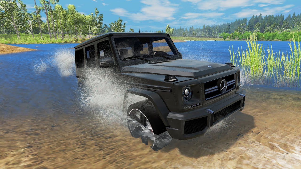 Realistic Offroading #4 Mercedes G-Class | BeamNG Drive - YouTube