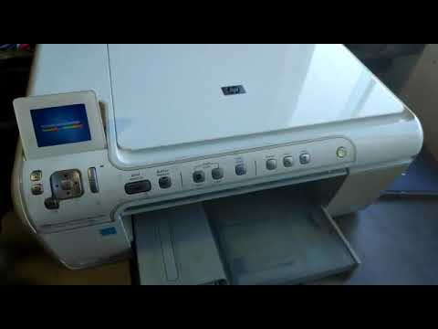 IMPRESSORA HP C5580 - YouTube
