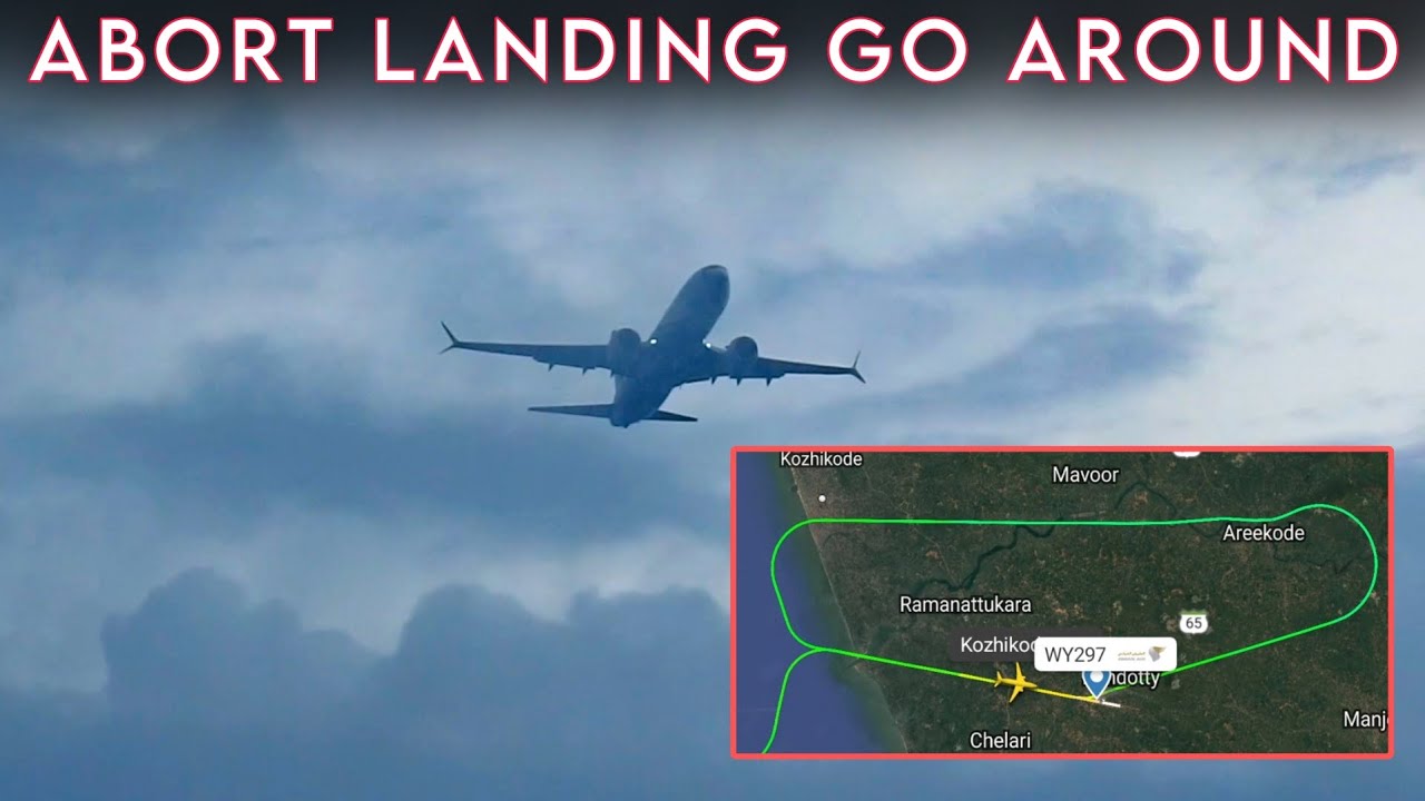 കരിപ്പൂരിൽ ലാന്റ് ചെയ്യനാവാതെ OMAN AIR ലാന്റിങ് ഉപേക്ഷിക്കുന്നു | OMAN ...