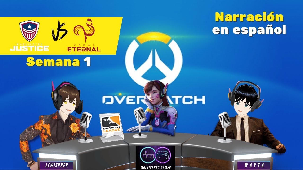 Washington Justice vs Las Vegas Eternal | Semana 1 | Overwatch League ...