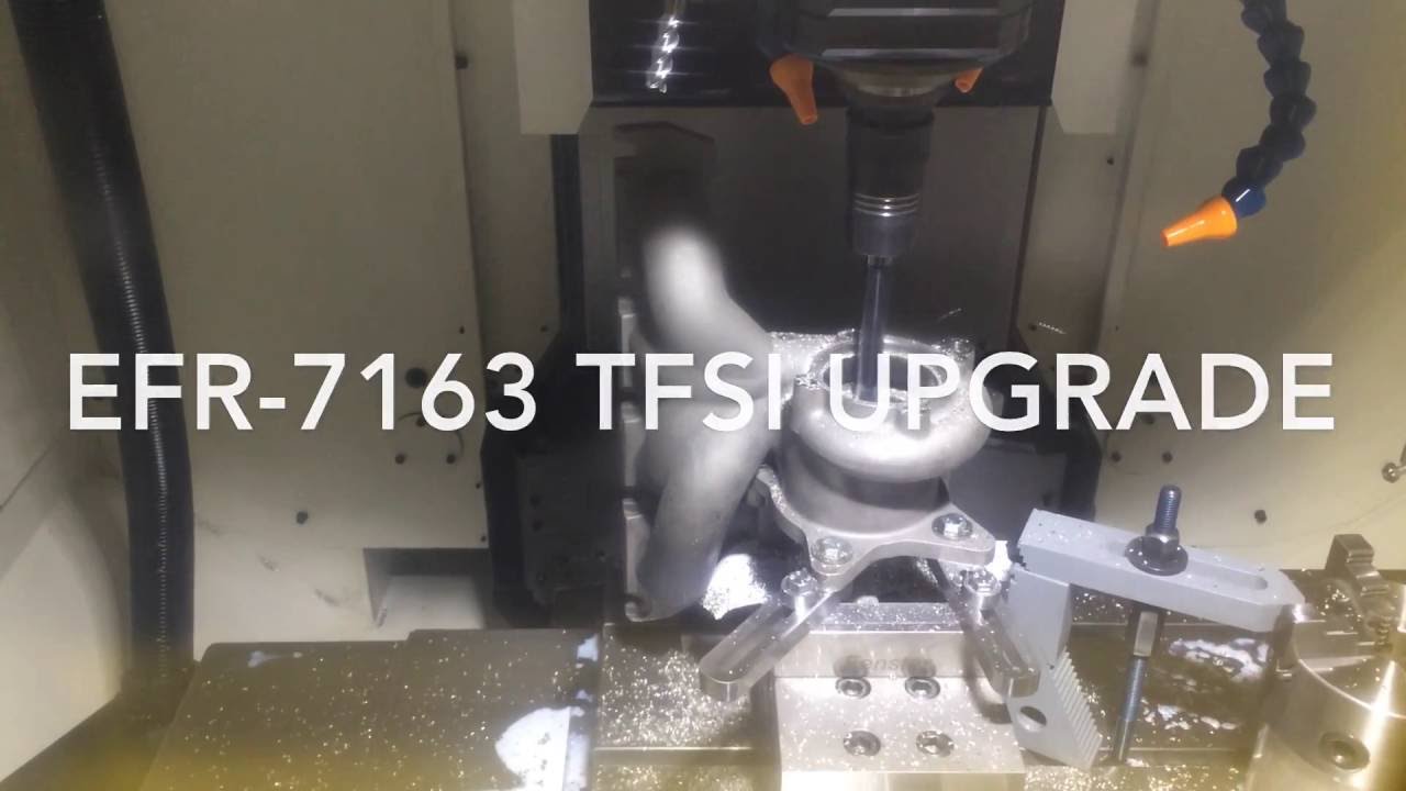 BorgWarner EFR-7163 TFSI Upgrade Turbo Version 2.0 - YouTube