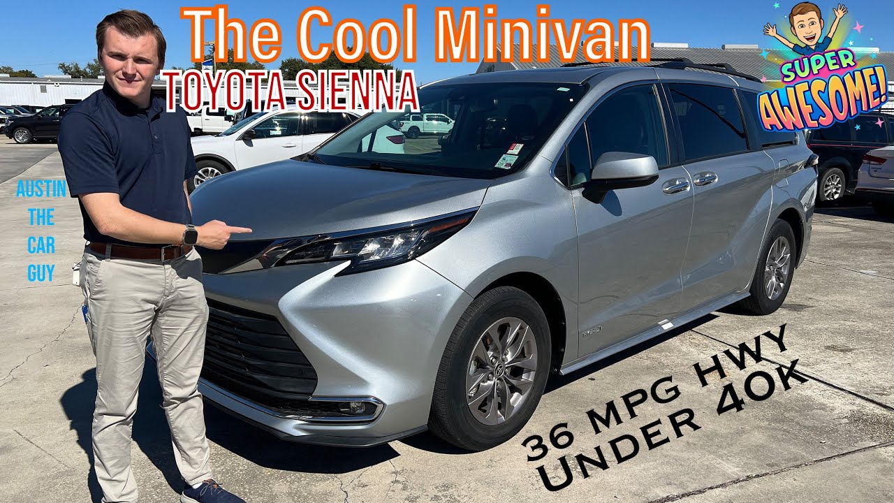 The Cool Minivan | Toyota Sienna Review - YouTube