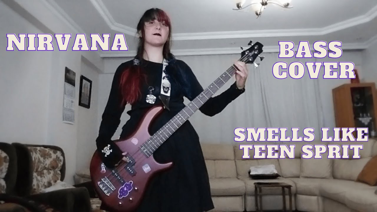 NIRVANA - SMELLS LIKE TEEN SPRIT (BASS COVER) - YouTube