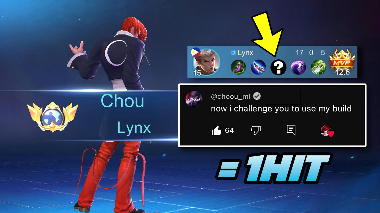 ONLY 1% CAN DO THIS!! CHOOU CHALLENGED ME TO USE HIS NEW BUILD.. (unli ...