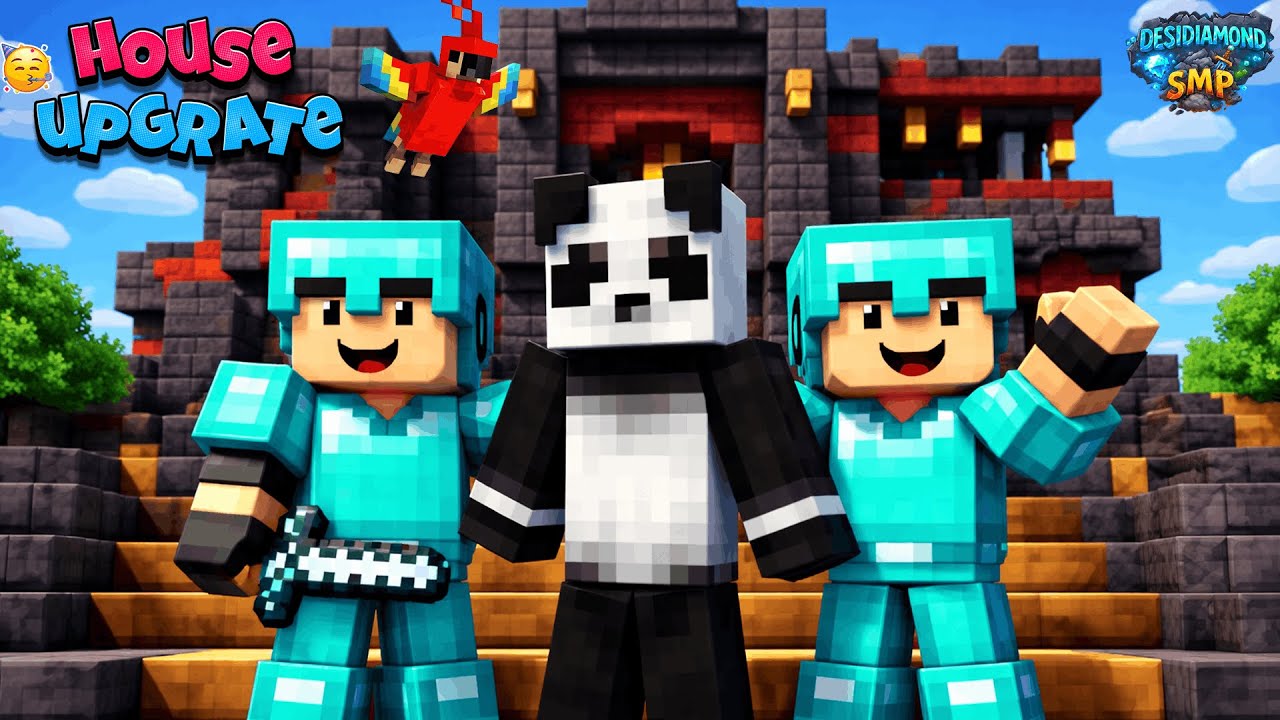 I Upgraded My House in Minecraft SMP! 🏠🔥 - YouTube