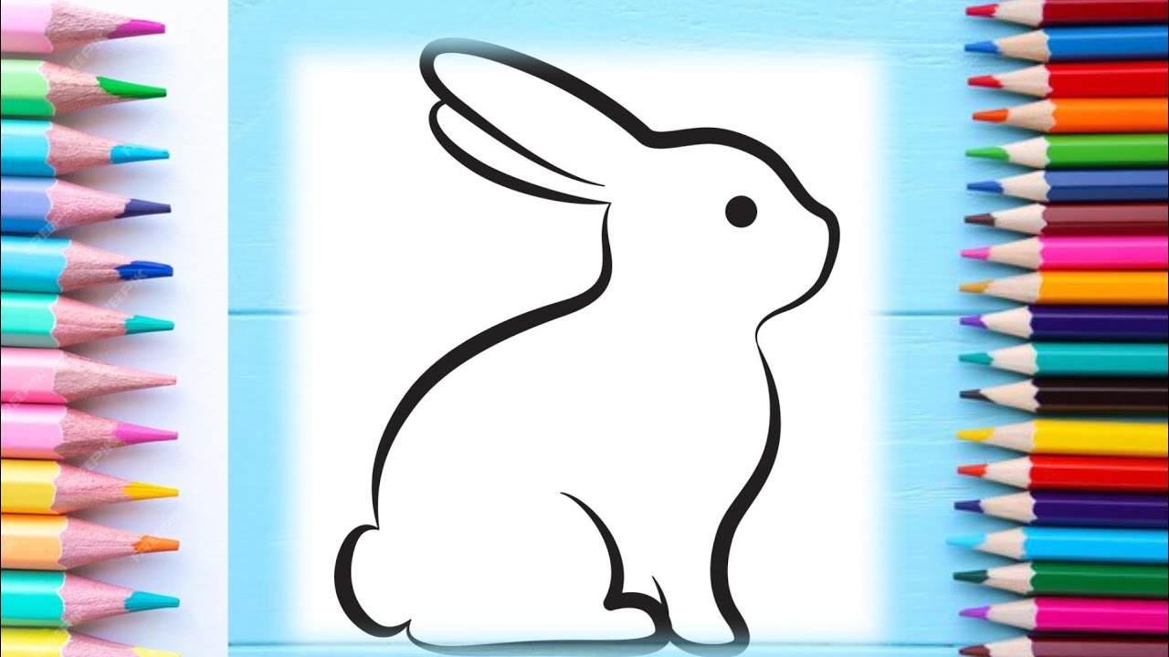 How To Draw A Rabbit || Rabbit drawing easy step by step - YouTube