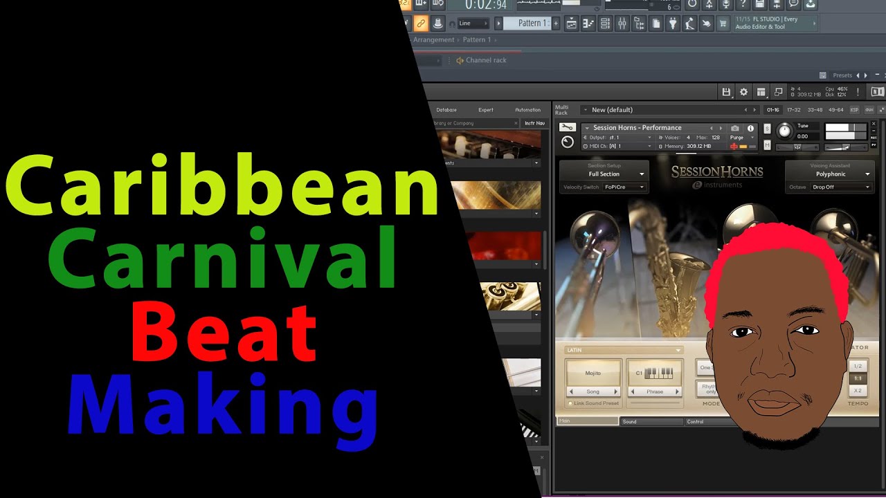 Making A Caribbean Carnival Type Beat/Riddim In Fl Studio - YouTube