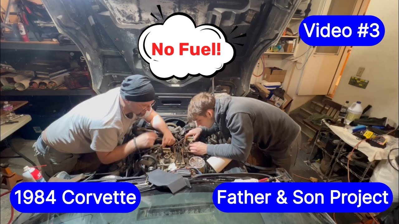 (Video #3) C4 1984 Corvette, Fuel Pump, Filter, Crossfire - YouTube