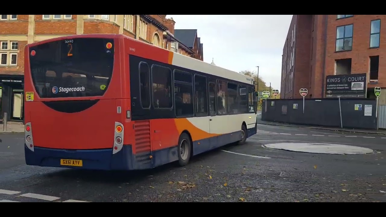 Here is the stagecoach bus 36440 on the number 2 in Camberley Saturday ...