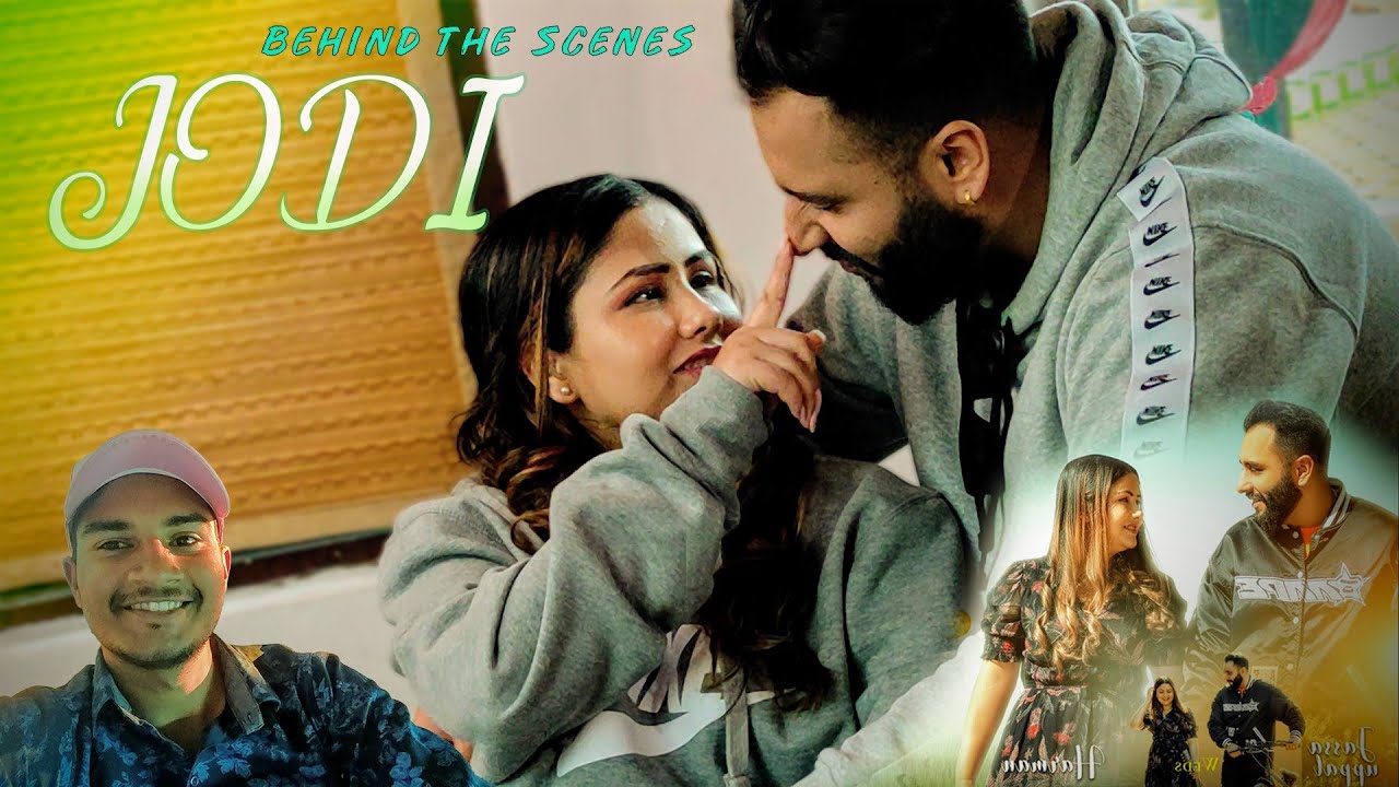 (latest punjabi song)JODI-Aarav Bajwa | Behind The Shoot*☺Full Video ...