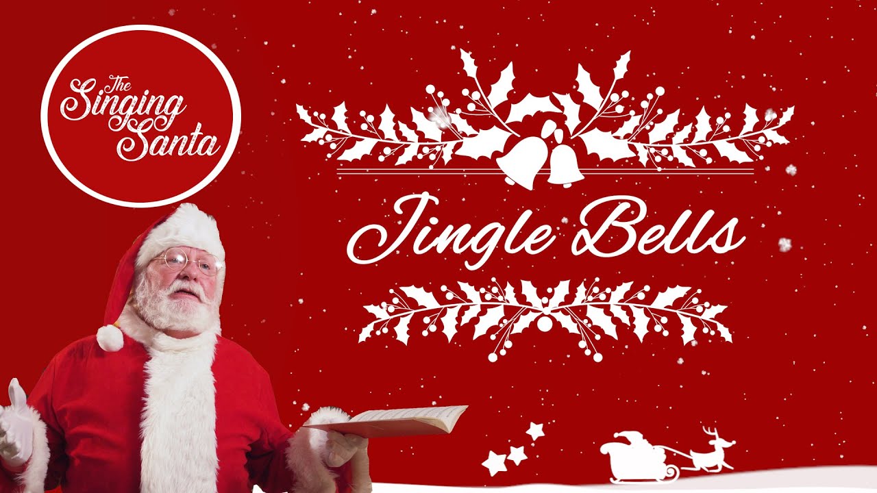 The Singing Santa sings Jingle Bells - YouTube