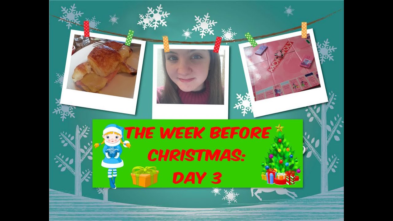 A week before christmas Vlog: Day 3! Christmas Eve! - YouTube