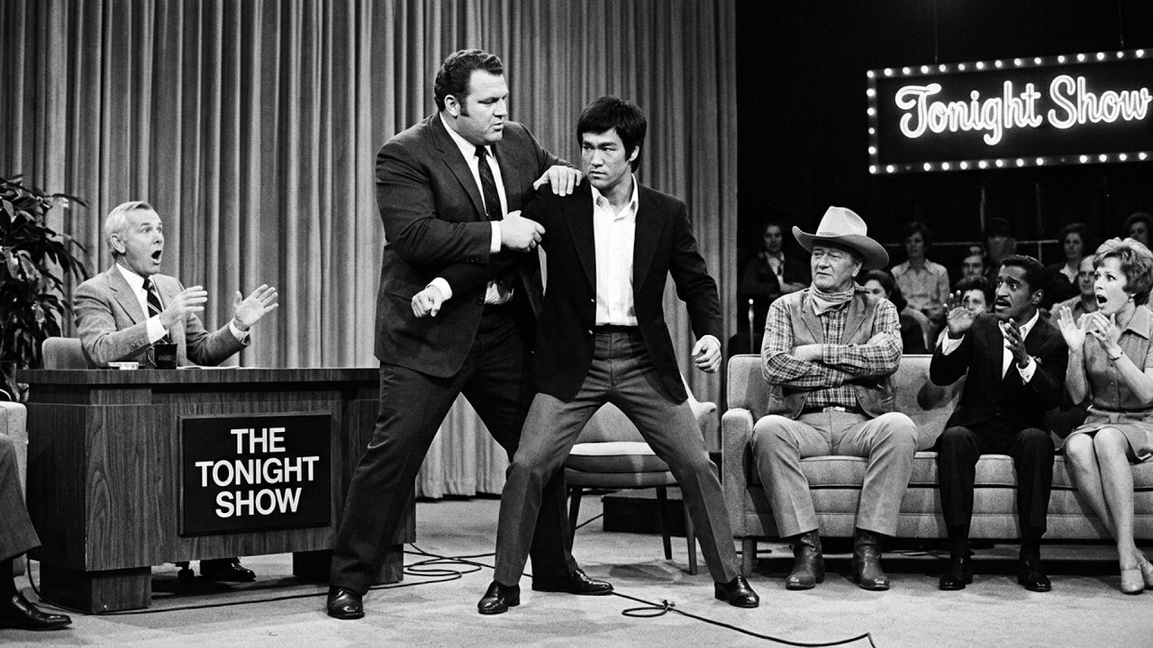 John Wayne’s Bodyguard Grabbed Bruce Lee on Live TV — It Backfired ...