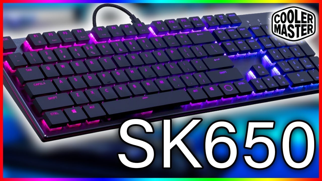 CoolerMaster SK650 Unboxing & Giveaway - YouTube