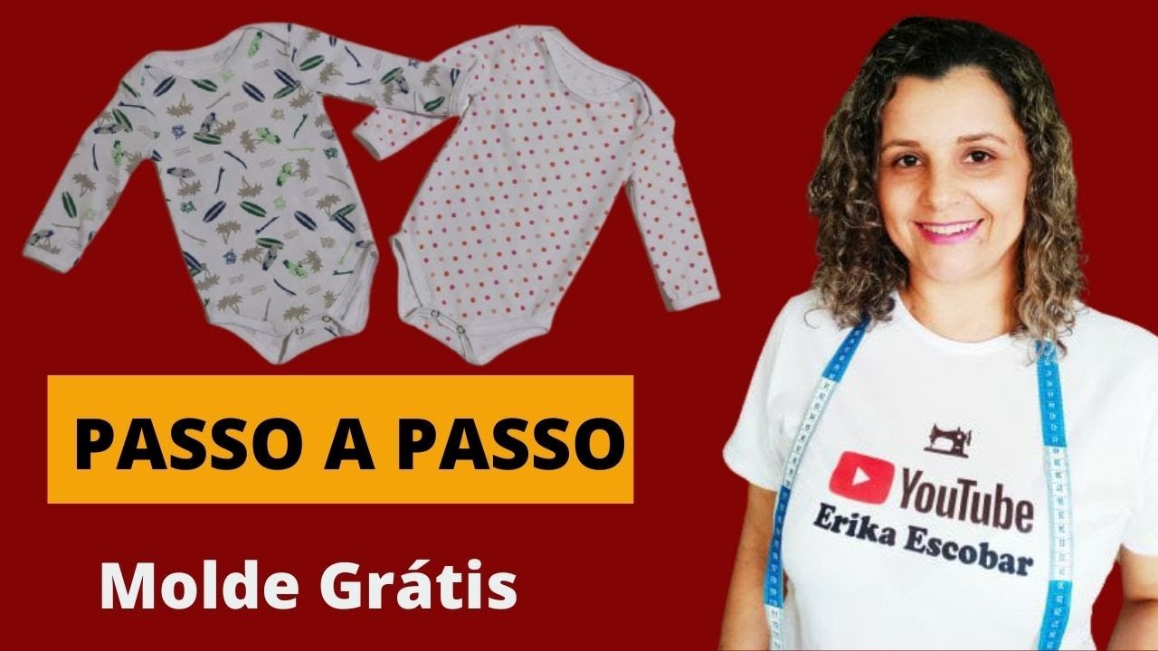 BODY bebê COM MOLDE - Fácil - YouTube